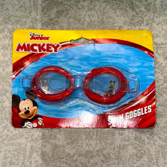 Disney | Swim | Disney Junior Mickey Red Swim Goggles | Poshmark